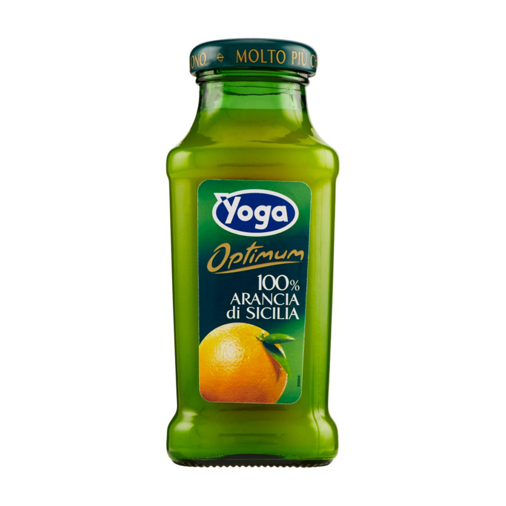 YOGA succo ARANCIA 100% 20cl - Piacenza da Bere